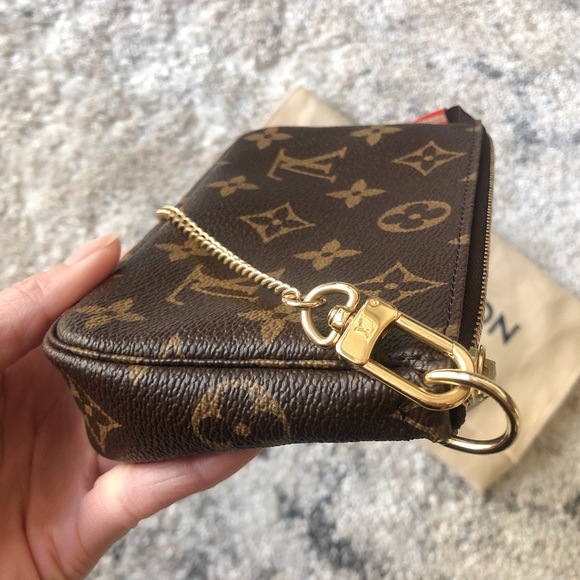 Louis Vuitton | Bags | Louis Vuitton Monogram Mini Pochette Truck Locks ...